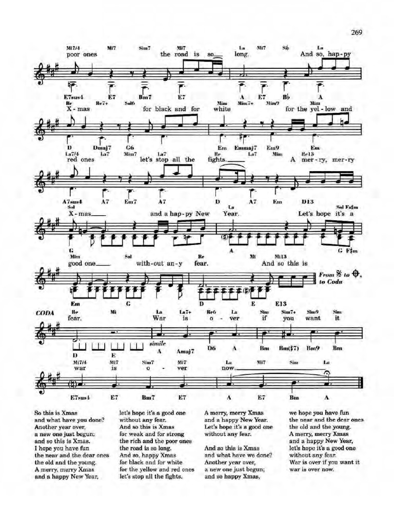 738518621-1000-Canzoni-Vol-4-Carisch-250-Spartiti-Pag-644 271 | PDF