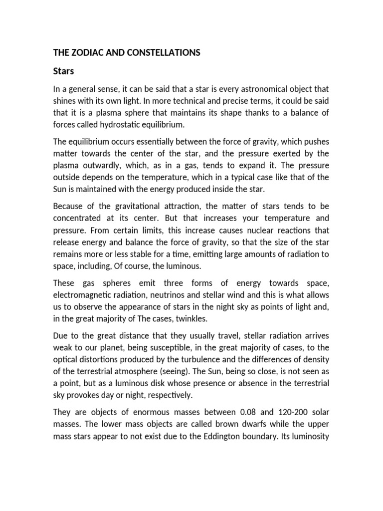 Understanding Stars and Constellations | PDF | Apparent Magnitude | Stars