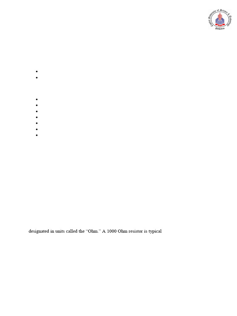Lab 07 | PDF | Resistor | Capacitor