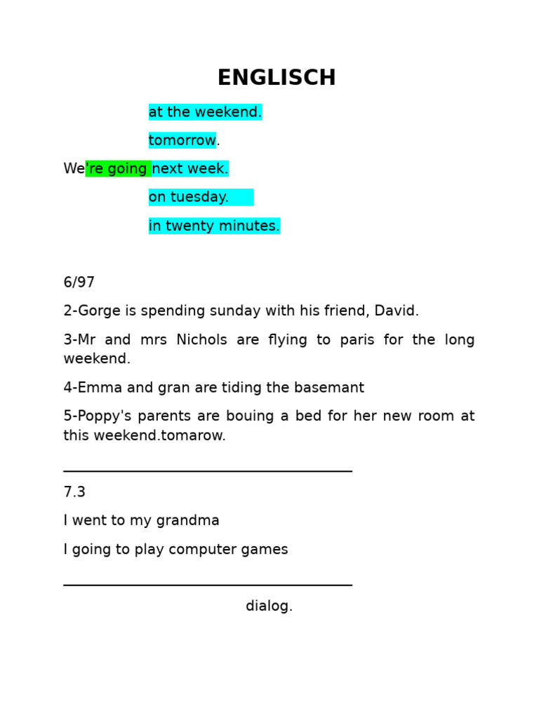 Englisch | PDF | Language Arts & Discipline