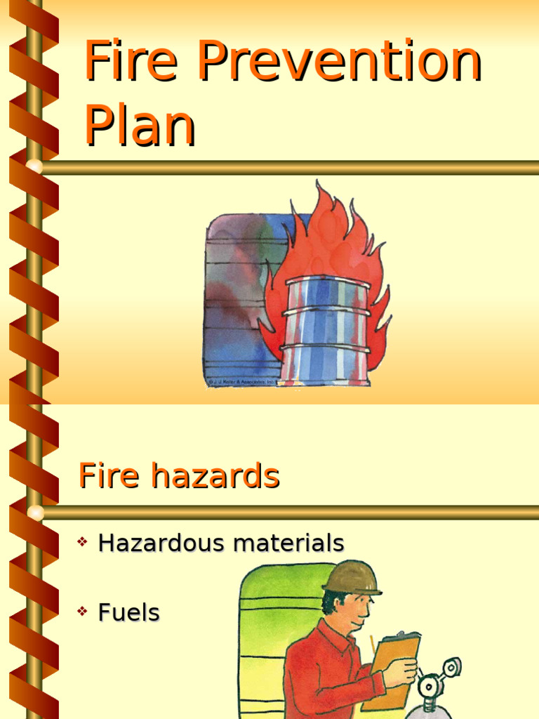 Fire Prevention Plan | PDF | Fires | Fire Safety