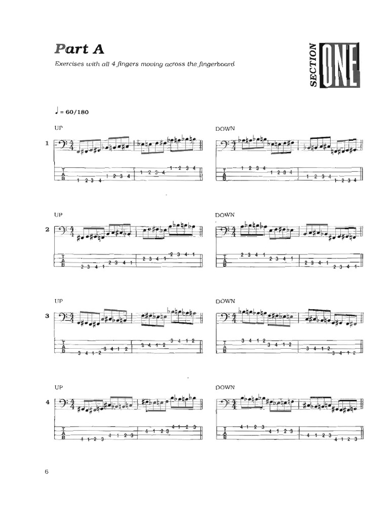 Bass Exercises | PDF
