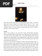 Galileo Questions | PDF | Galileo Galilei | Astronomy