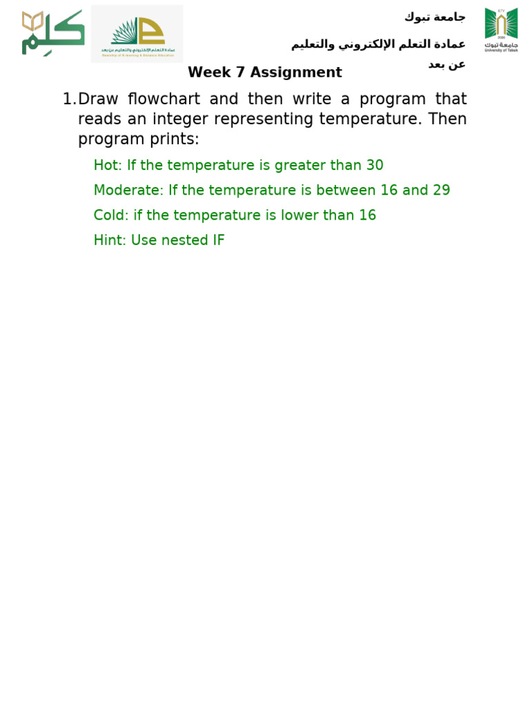 LEC.7 Assignment | PDF