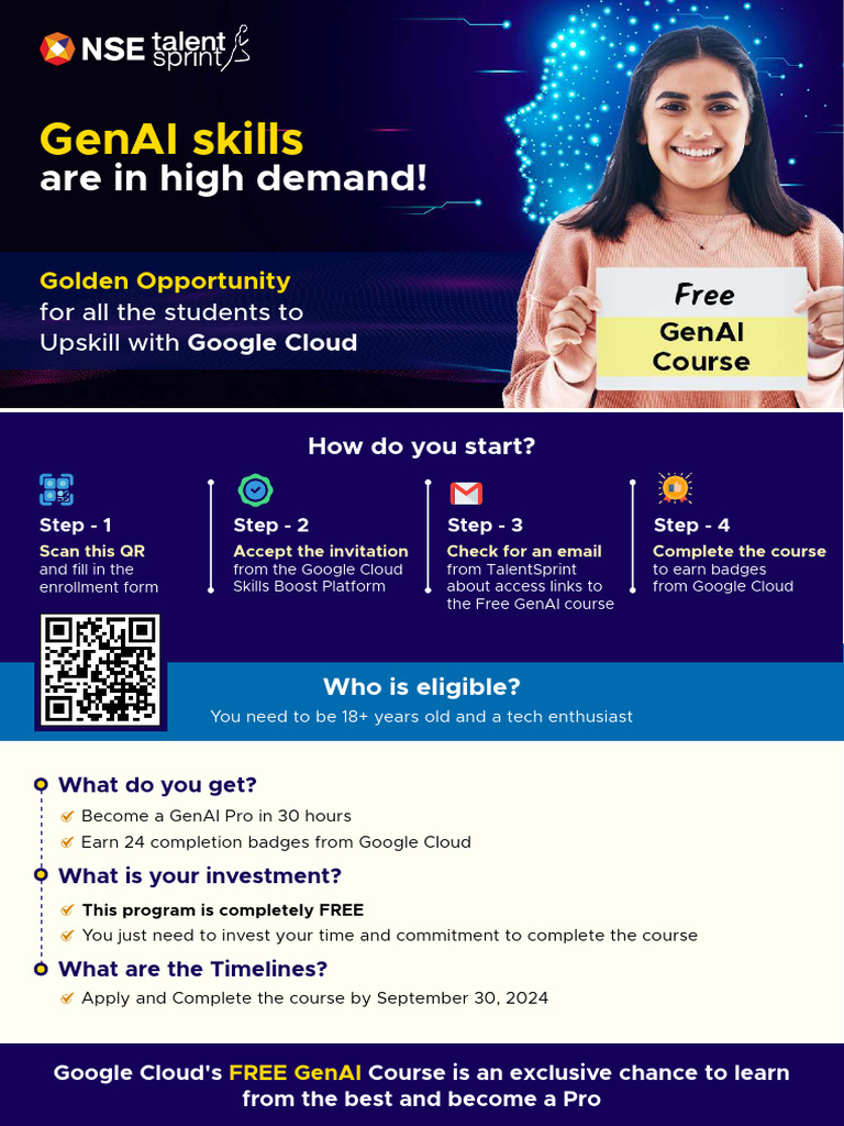 Google Cloud Gen Ai Flyer | PDF | Business