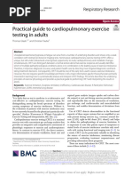 CPET Interpretation Cheat Sheet | PDF | Heart Rate | Clinical Medicine