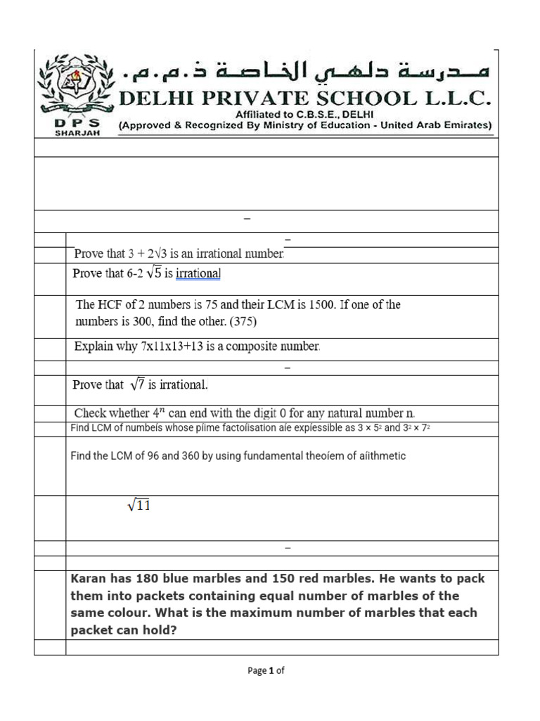 Maths Worksheet Hhw Pdf Polynomial Factorization 1181