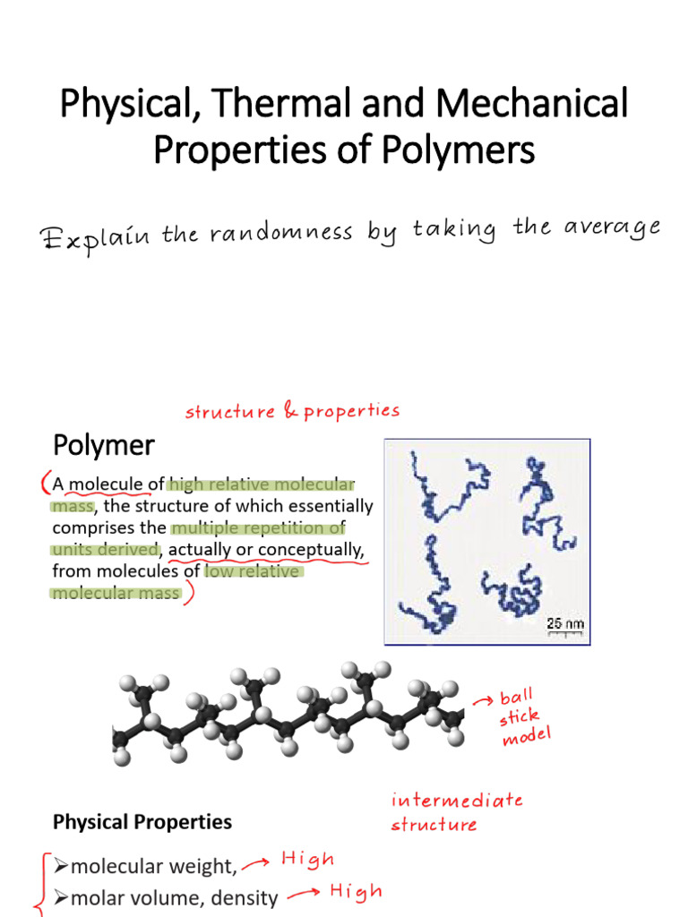 Mechanical Properties of Polymers 241104 142032 | PDF | Polymers ...