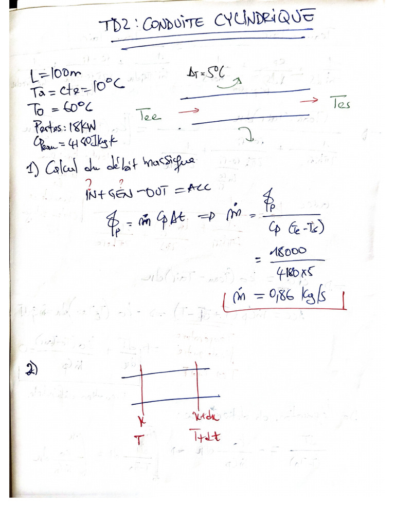 Corrigé Type Chaleur TD2 | PDF
