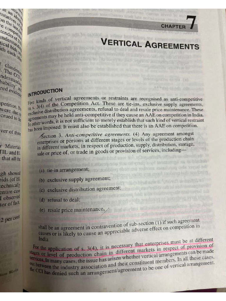 Vertical Agreements | PDF