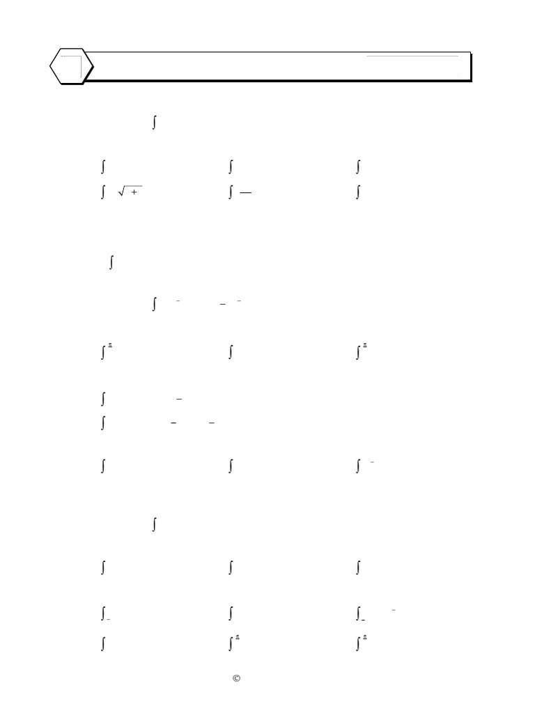 Integration by Parts Techniques and Examples | PDF | Calculus | Arithmetic