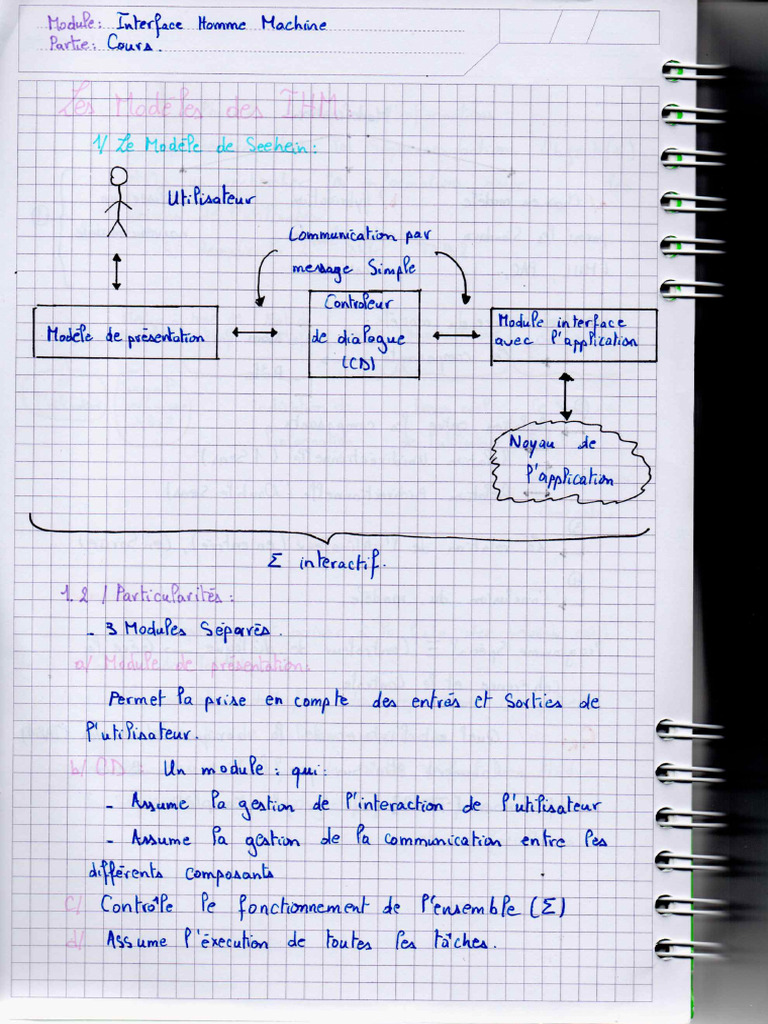 Cours IHM Séance3 | PDF