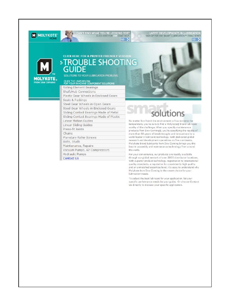 Interactive Troubleshooting Guide | PDF | Wear | Lubricant