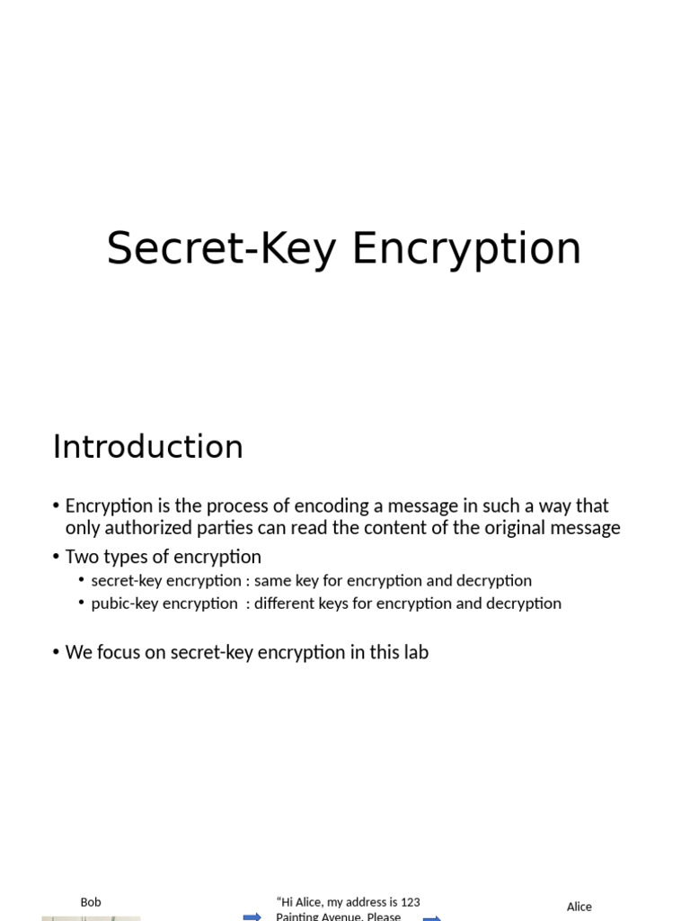 Secret-Key Encryption Overview | PDF | Secrecy | Security Engineering