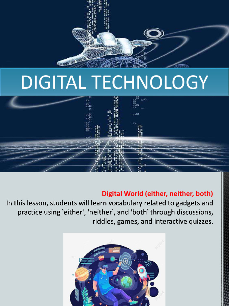 digital technology | PDF