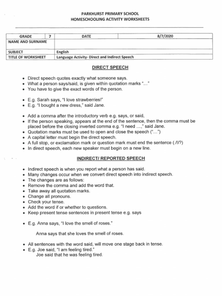 Grade 7 Lap and Answers 0607 1007 | PDF