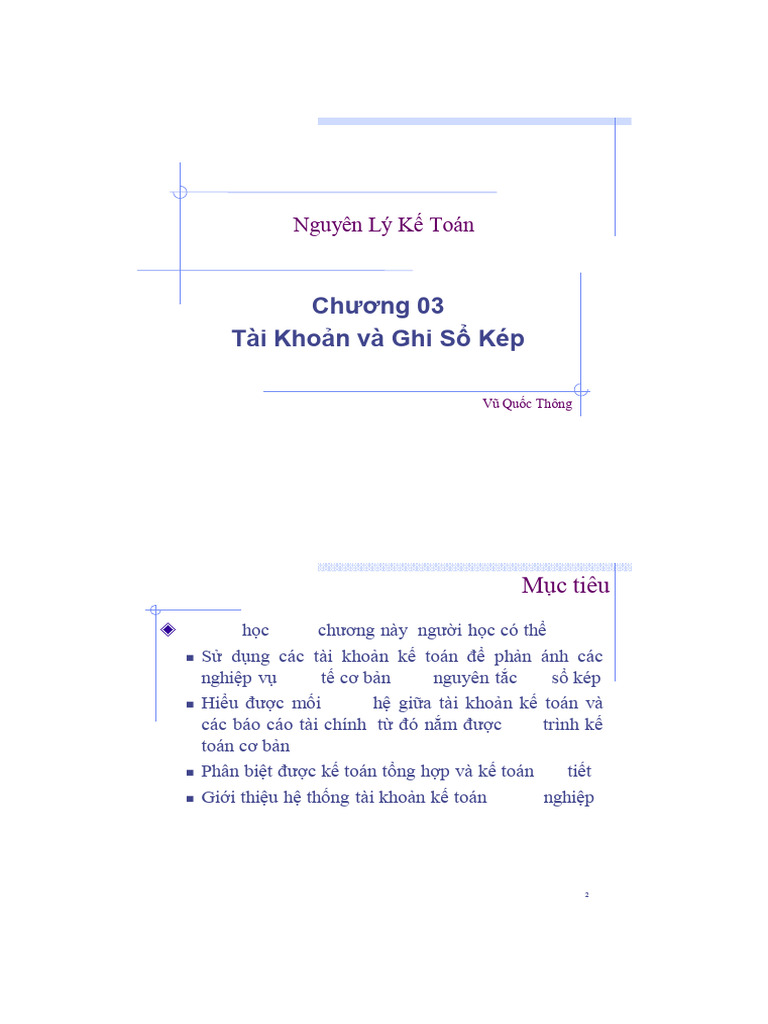 NLKT Ch03 ThongVu V2.0 | PDF