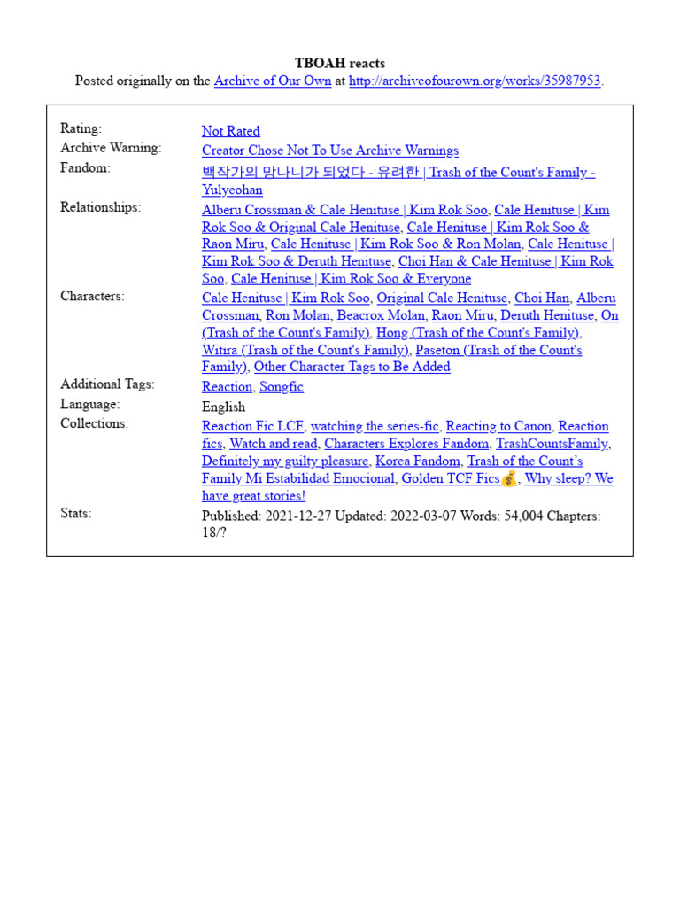 TBOAH Reacts | PDF | Dragon