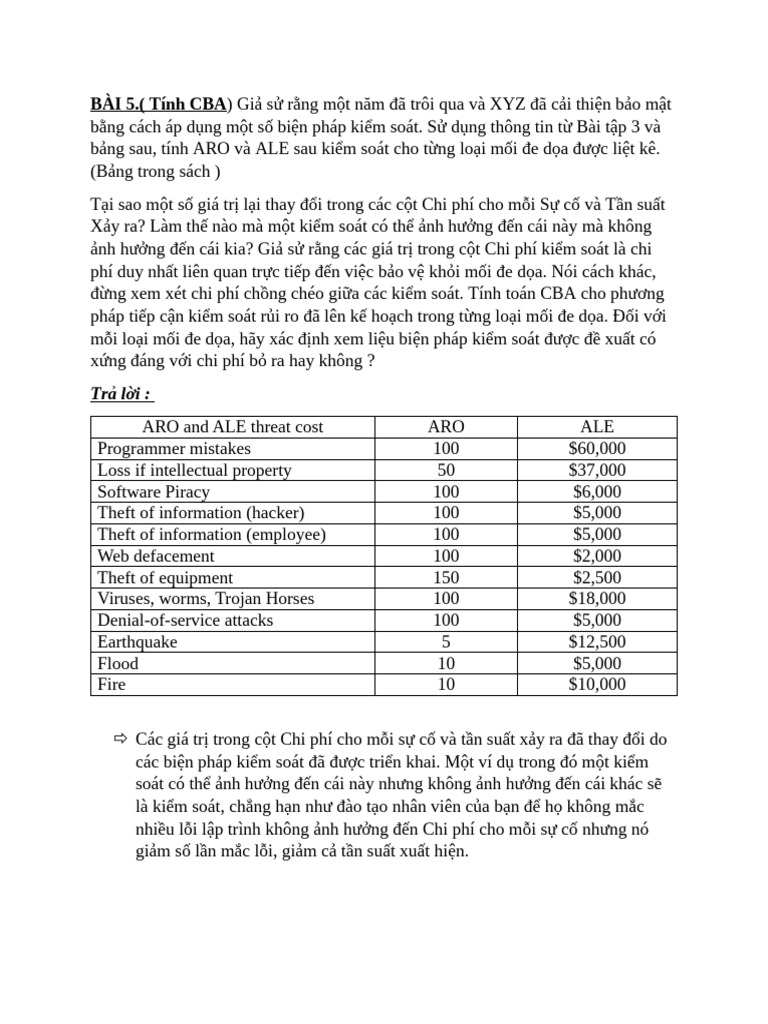 BT 5 (Tính CBA) - ATTTKT c4 | PDF