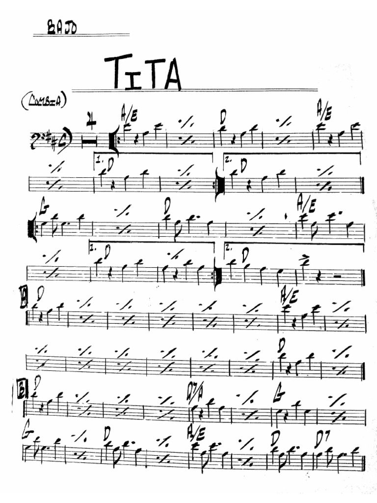 Tita (Bass) | PDF