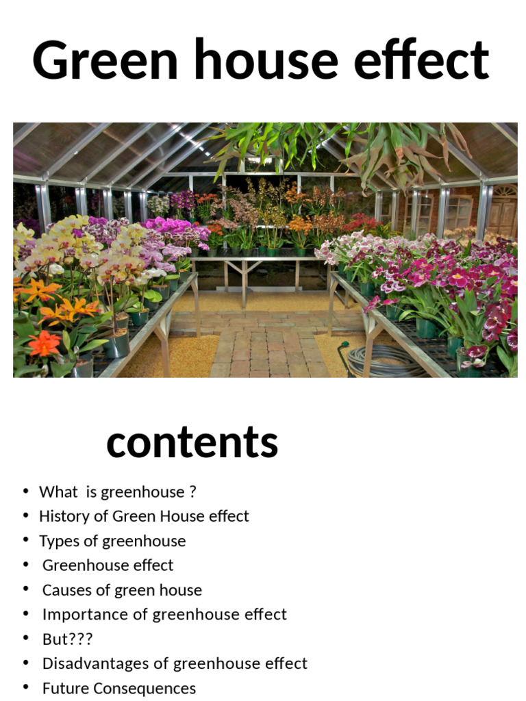 Green House Effect Pdf Greenhouse Effect Greenhouse Gas