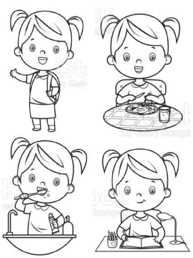 Rutina Colorear | PDF