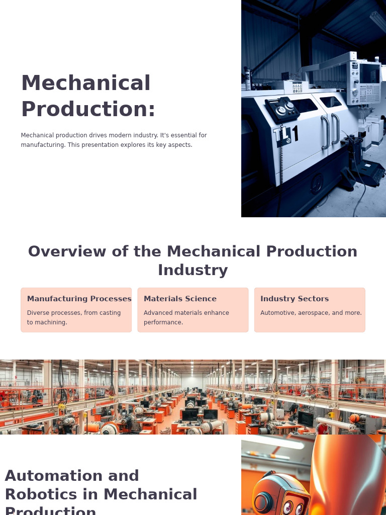Mechanical Production | PDF | Business | Computers