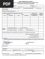 Travelling Allowance Bill Form | PDF | Transport | Payments