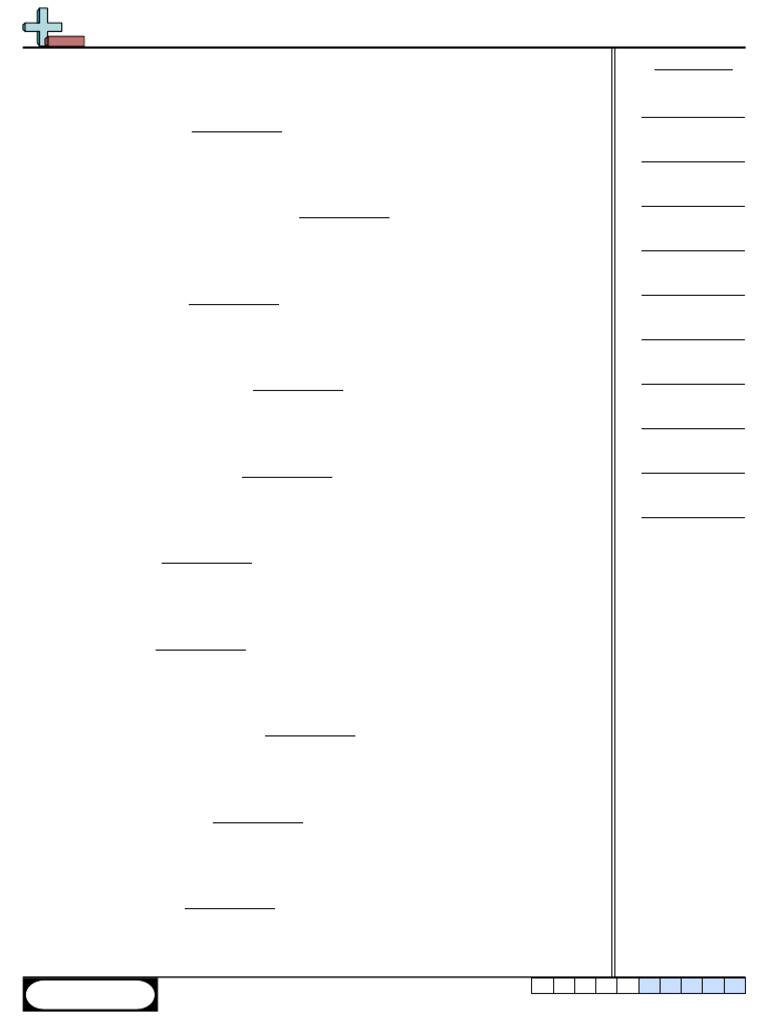 Decimal Addition Answer Key | PDF | Mathematics | Arithmetic