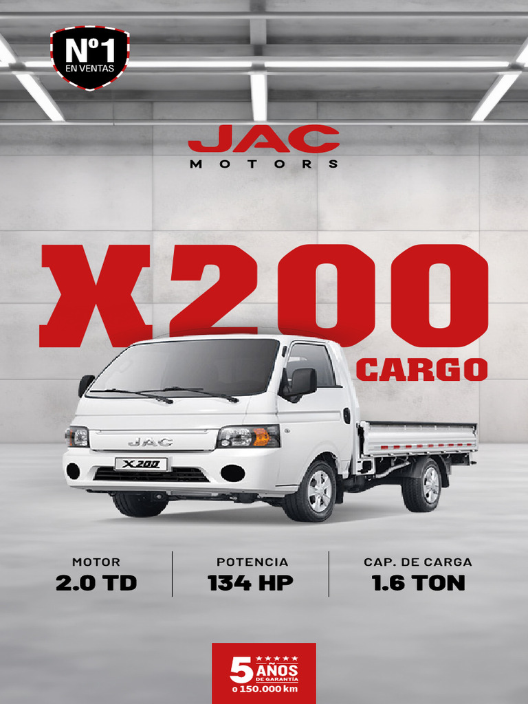 Jac x200 Cargo | PDF | Tecnología