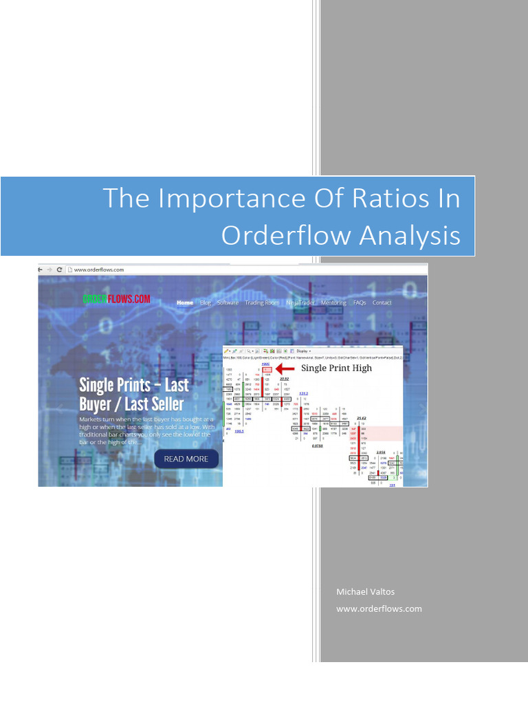 Analyzing Single Prints in Trading | PDF | Hedge (Finance) | Futures ...