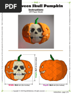 Squidgame Frontman Template Mask Assembli 1 | PDF