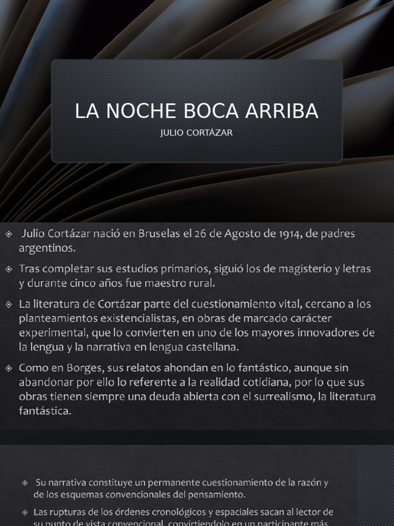 La Noche Boca Arriba | PDF | Computadoras