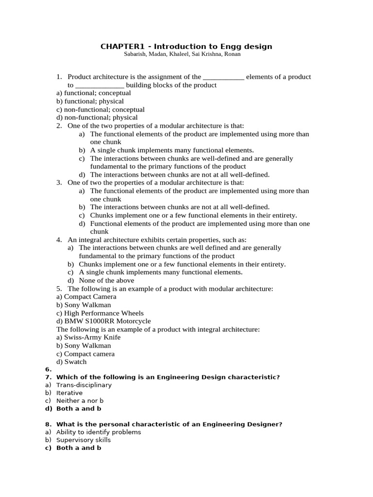 MCQ Question Bank | PDF | Reliability Engineering | Mathematical ...