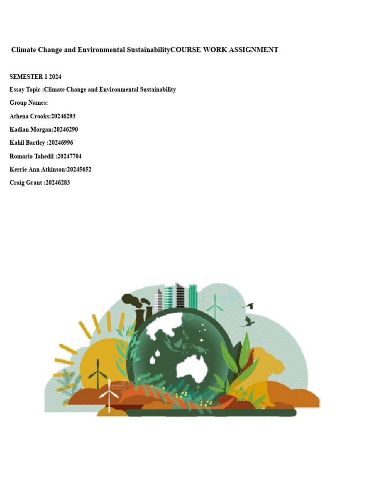 Group 1 Outline Updated | PDF | Climate Change | Tropical Cyclones