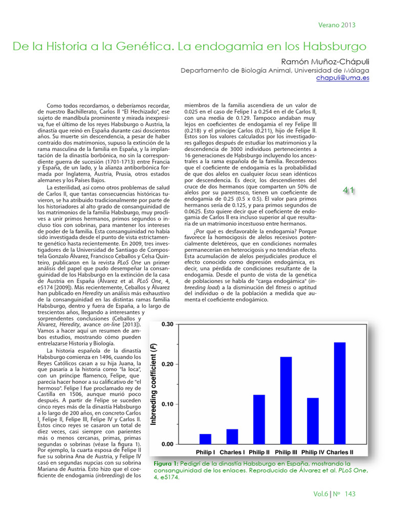 Art 4 | PDF | Endogamia | Genética