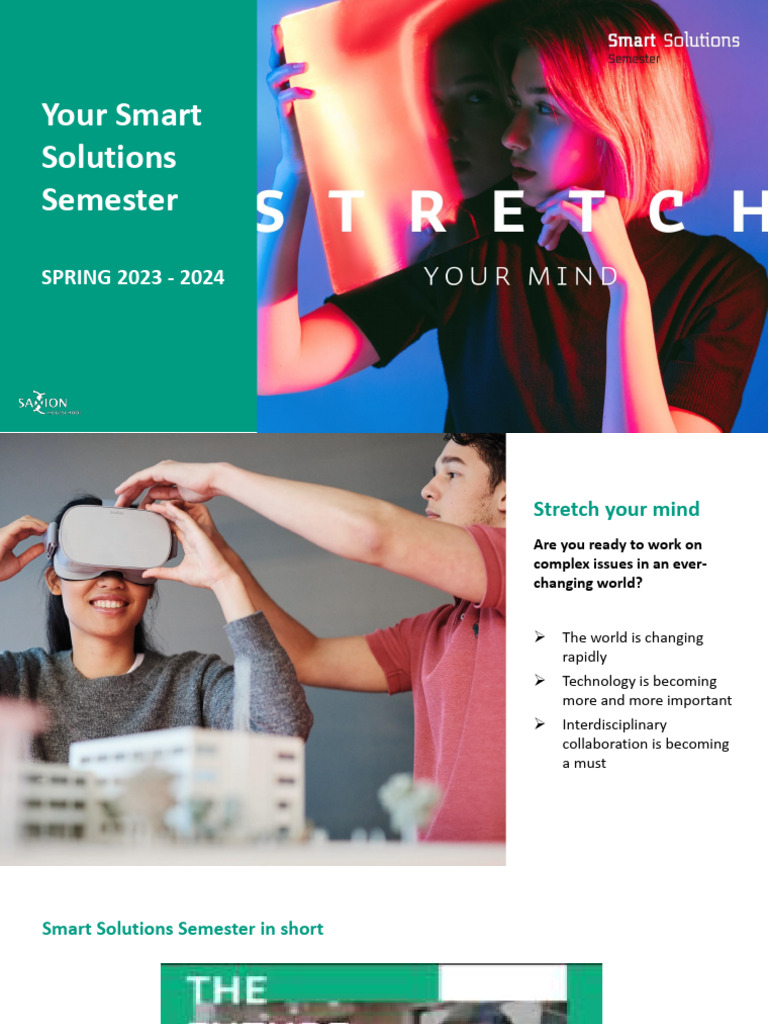 (ENG) Students - Smart Solutions Semester SPRING 2023 - 2024 | PDF | Knowledge | Cognition
