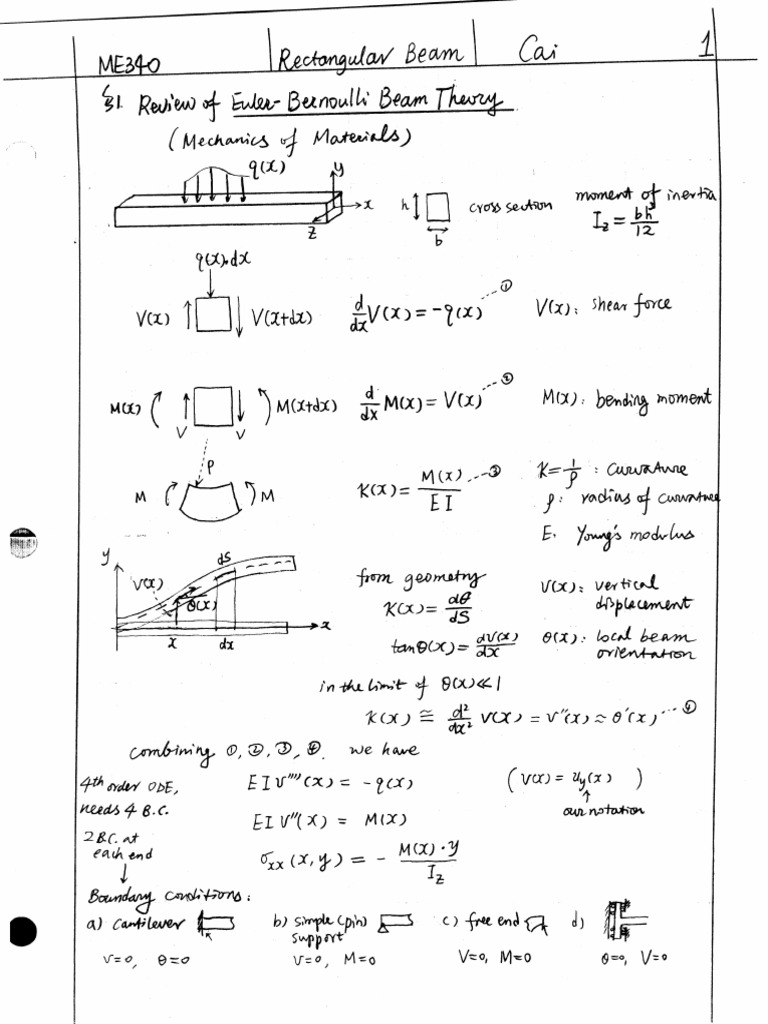 7rectangularbeam Pdf Algebra 7400