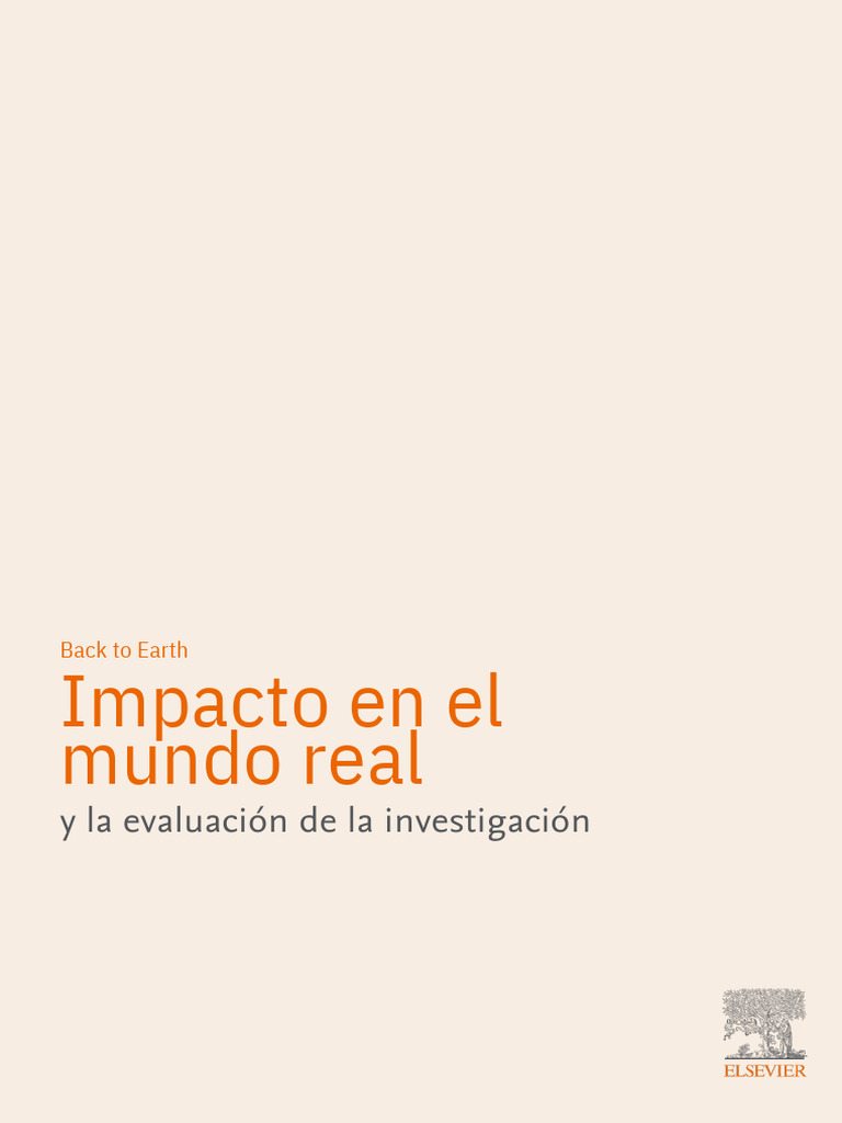 Back To Earth Impacto en El Mundo Real y La Evaluaci N de La Investigaci N | PDF | Evaluación ...