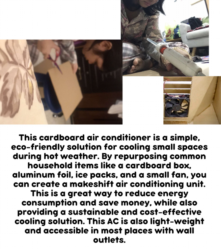 A DIY Cardboard Air Conditioner Is A Simple, Eco-Friendly Solution For ...