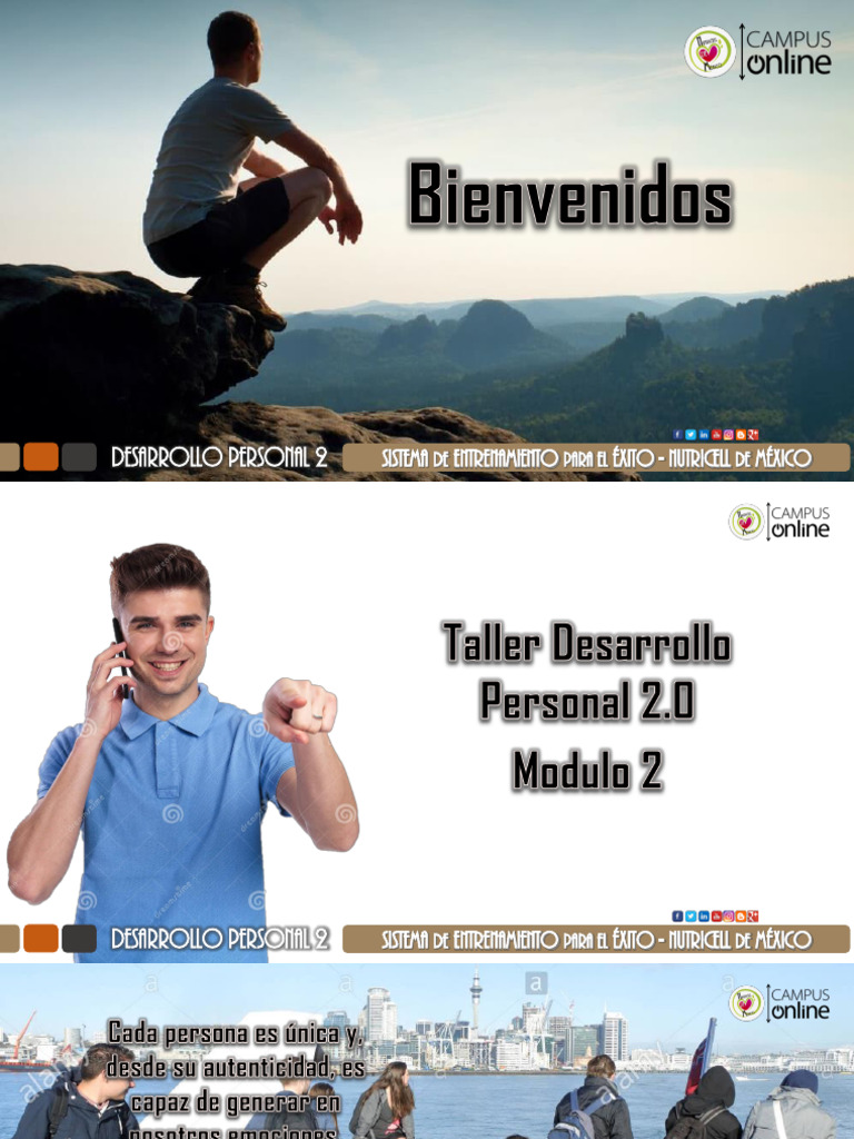 Taller de Desarrollo Personal 2.0 Modulo 2 | PDF