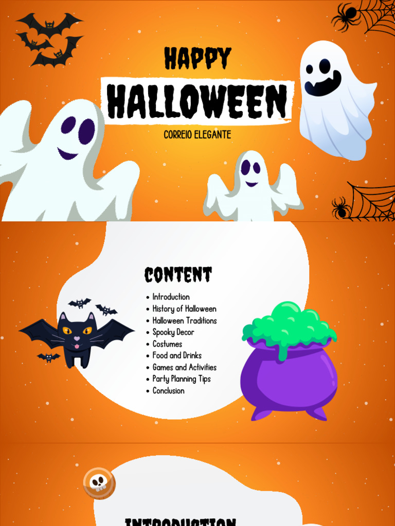 Halloween Party Planning Guide | PDF | Cooking, Food & Wine