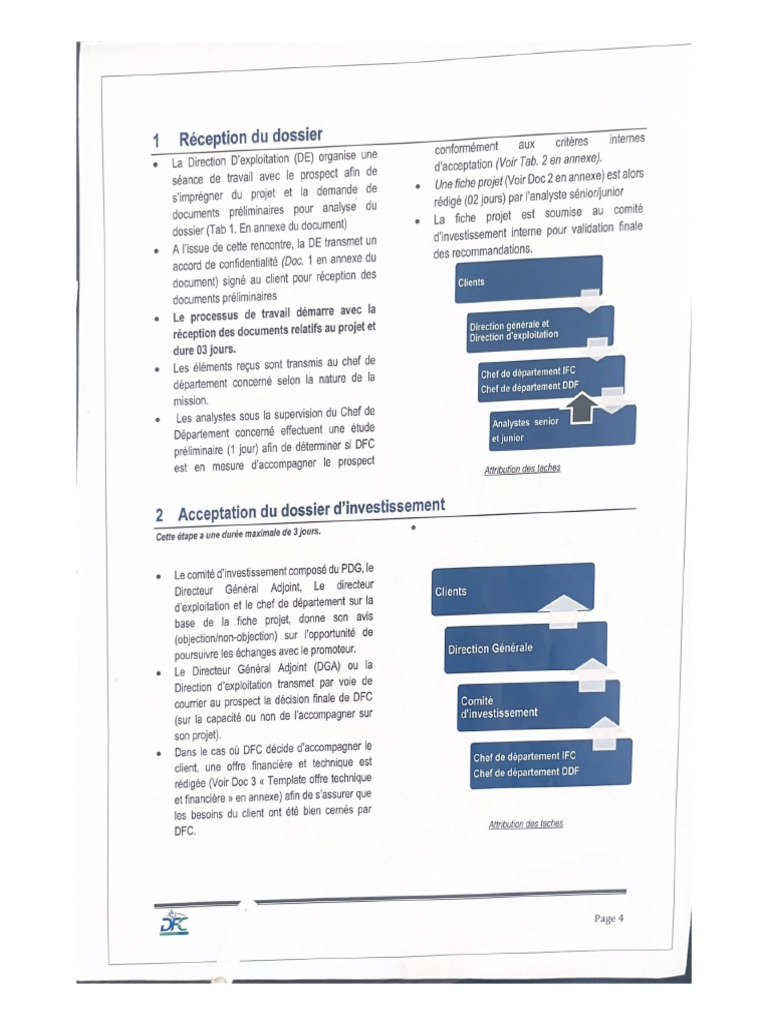 1 Réception Du Dossier | PDF
