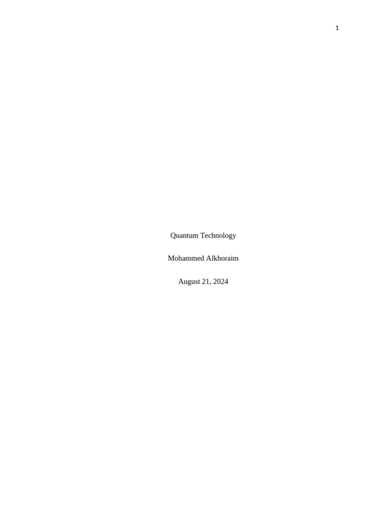 Assignment 8 | PDF | Quantum Computing | Computing Assignment 8 | PDF | Quantum Computing | Computing