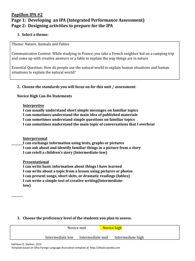 Papillon Part II Animals & Fables IPA | PDF | Grammar | Languages