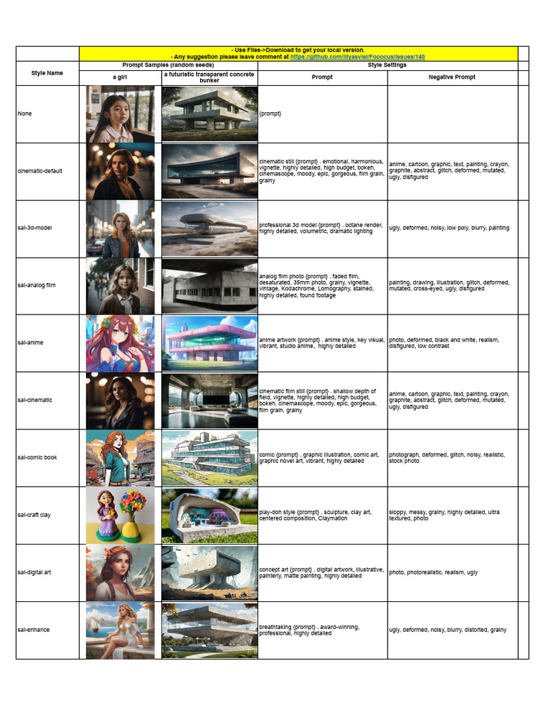 Fooocus - Style - Reference - Style Reference | PDF | Abstract Art ...