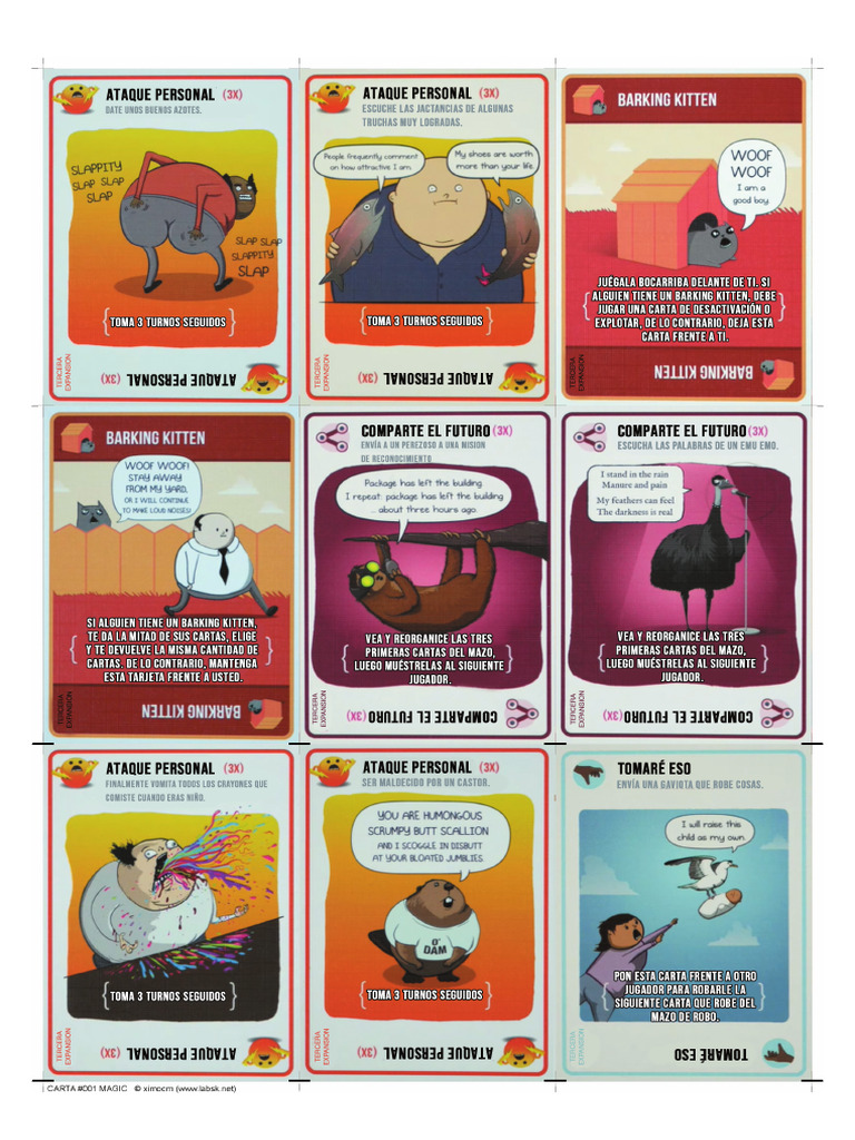 Exploding Kittens - Expansion Barking Kittens - ES - MAQ | PDF