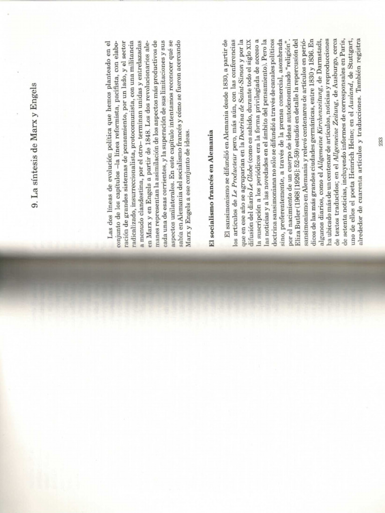 Cap. 9 La Síntesis de Marx A Angels | PDF