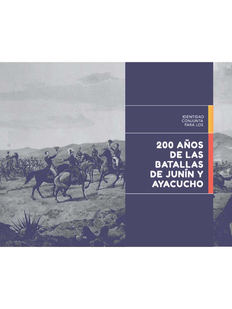 Manual Batalla de Junín y Ayacucho 2024 | PDF