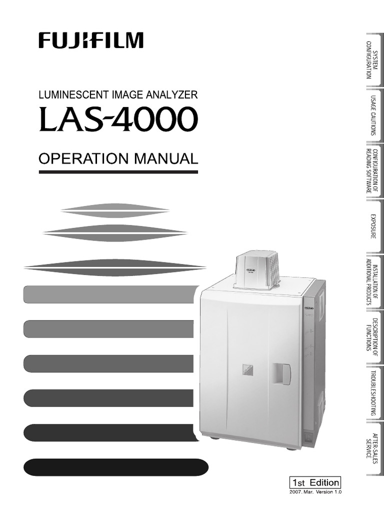 LAS 4000+full+ +Operation+Manual+ + (Las 4000full E) | PDF ...